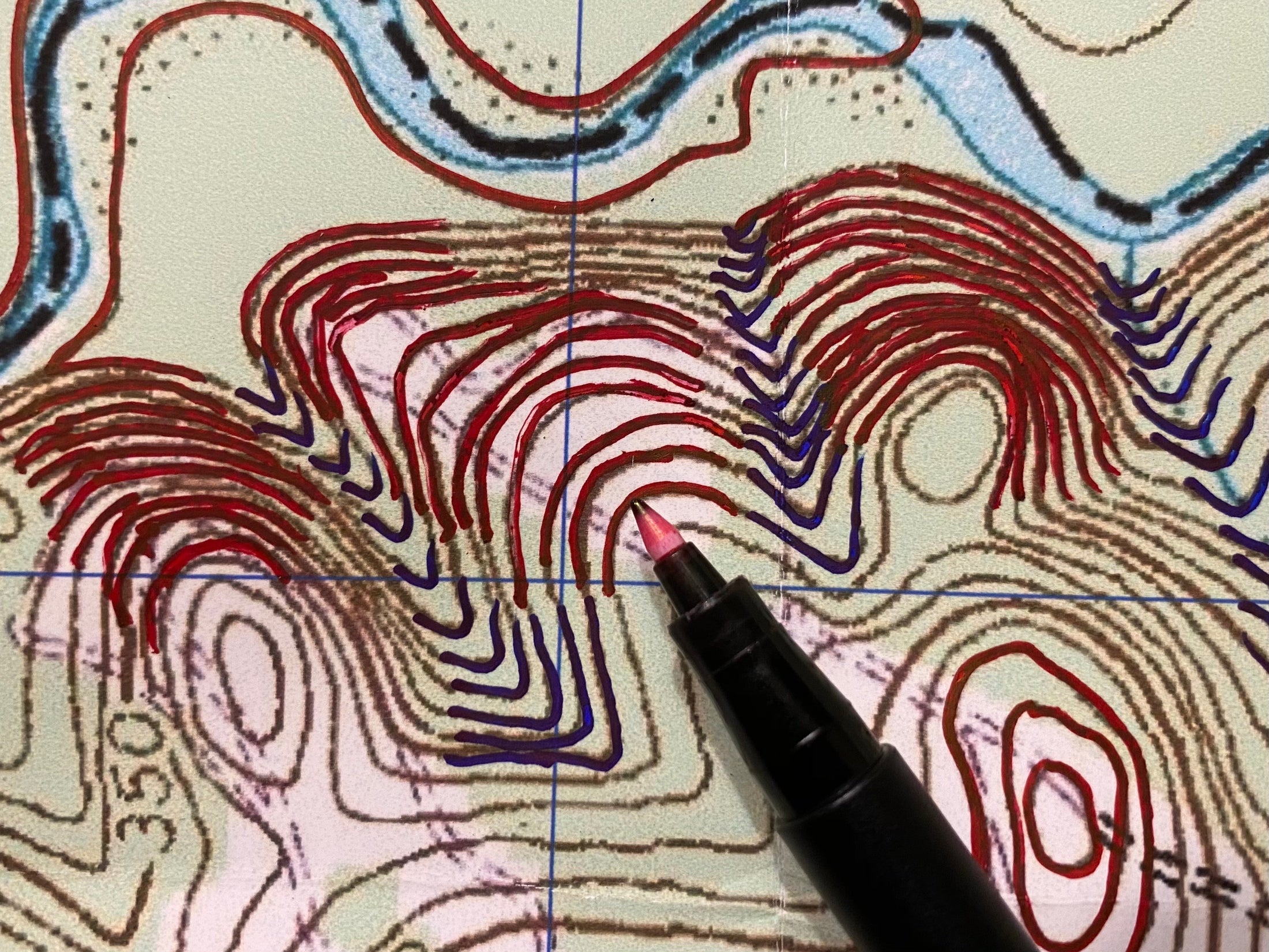 How to Read Topo Map Terrain Features: All 10 Explained – Gray Bearded ...