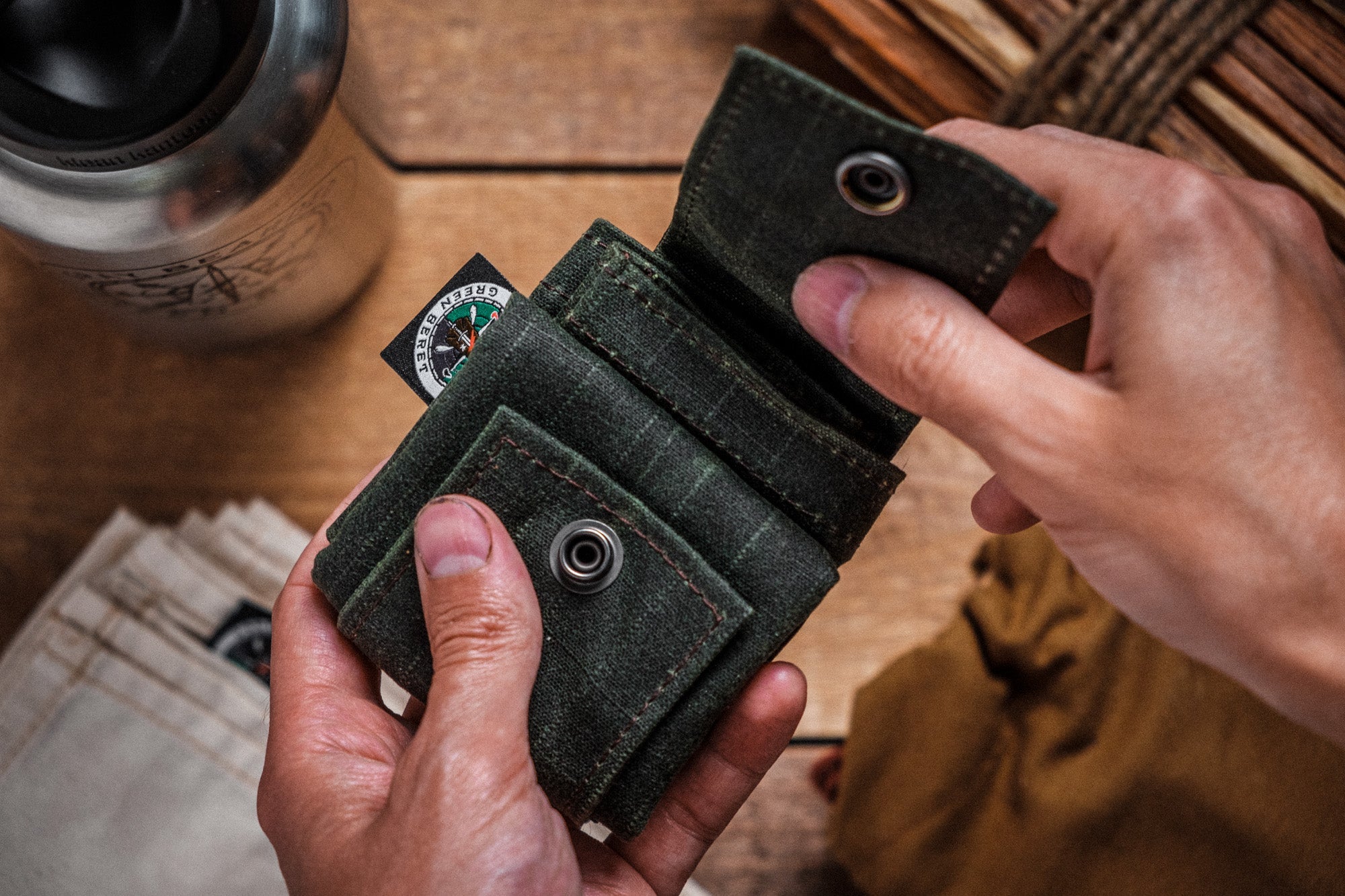 Heirloom Canvas and Leather Bushcraft Gear Collection – Gray Bearded ...