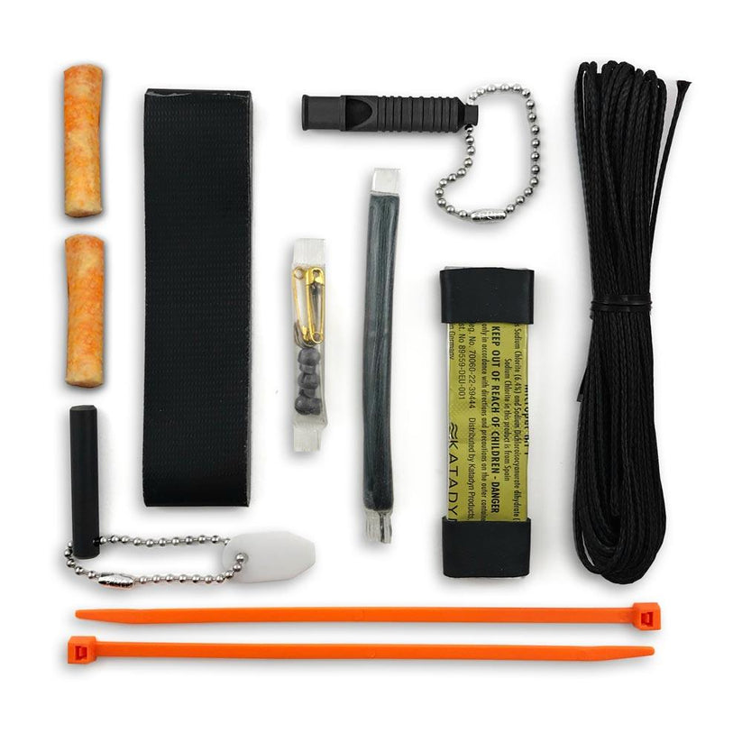 Wazoo Essentials Kit | Compact Survival Tool Kit – Gray Bearded Green Beret